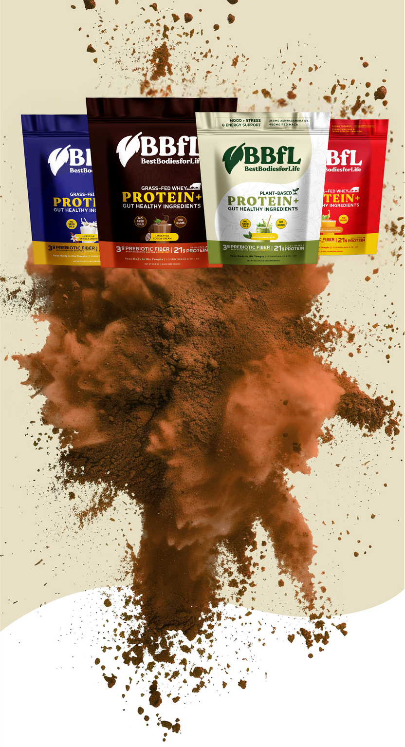BestBodiesforLife - BBfL Shakes - Protein + Gut Healthy Ingredients